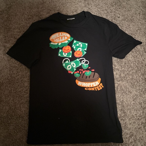 burger king | Shirts | Burger King Million Dollar Whopper Contest Tee ...